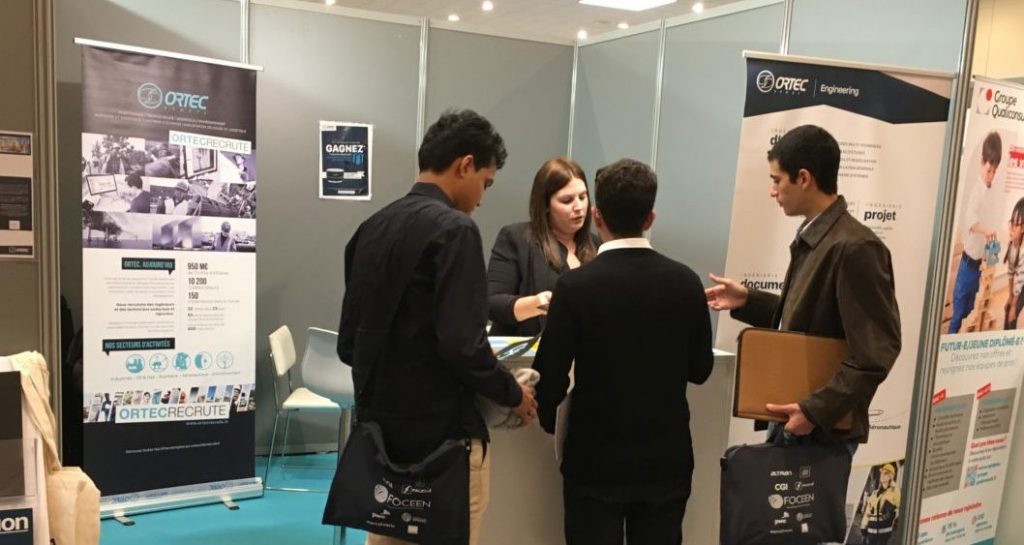 Ortec présente ses offres d’emploi à l’ENSAM d’Aix-en-Provence