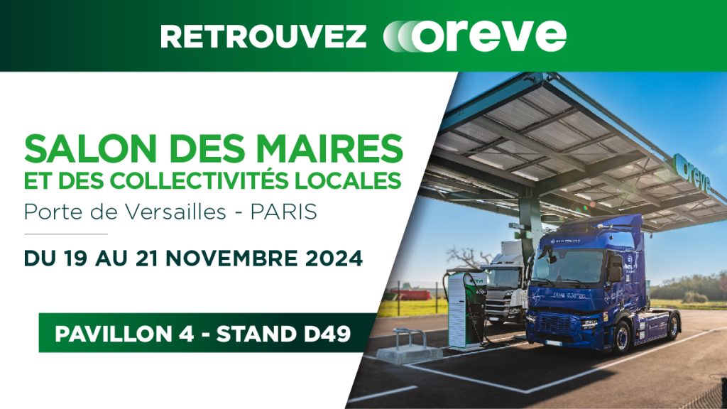 Salon des Maires 2024 : l’offre Oreve présentée aux collectivités ...